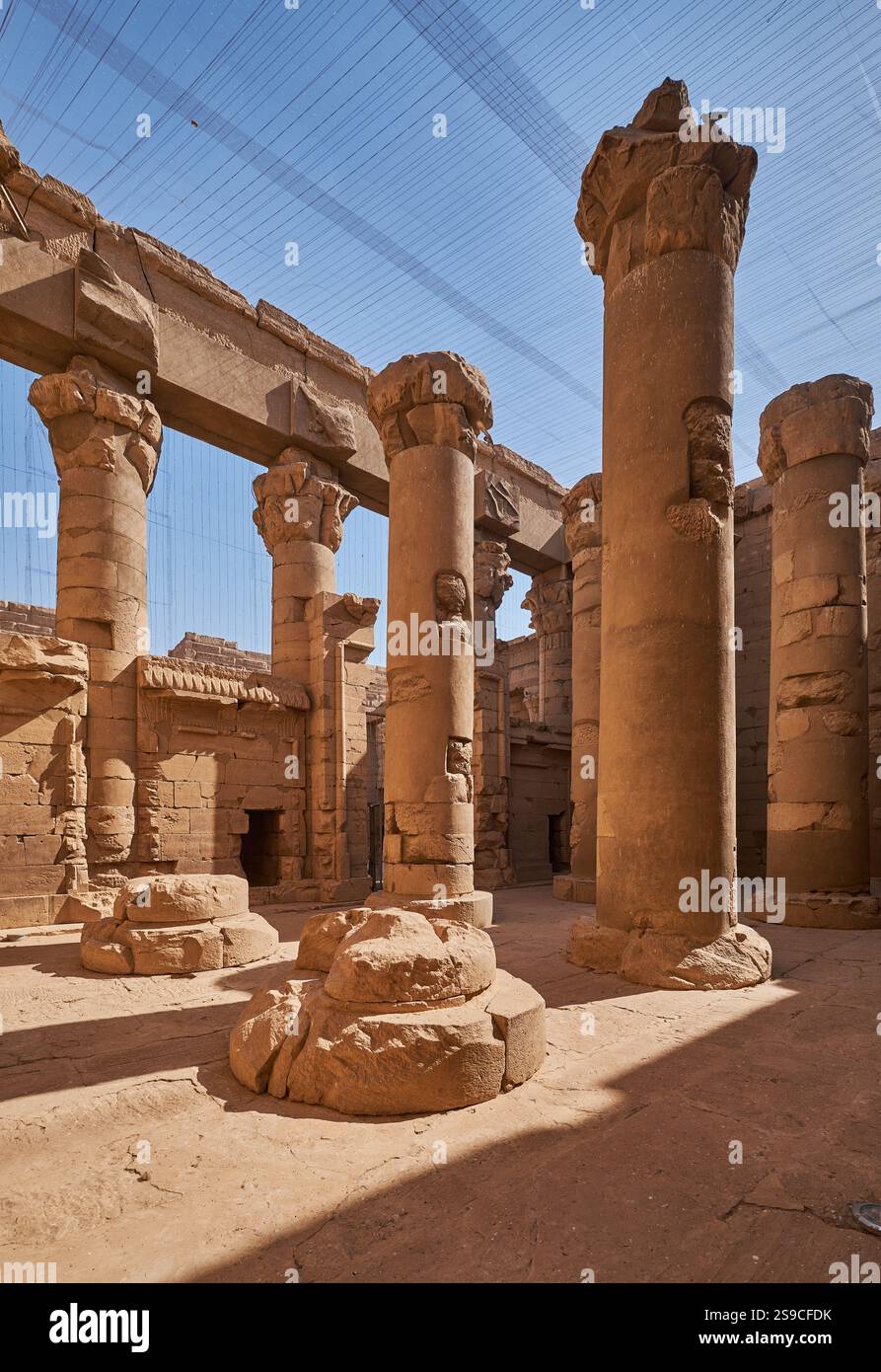 The Temple of Kalabsha an ancient Egyptian temple that was originally ...