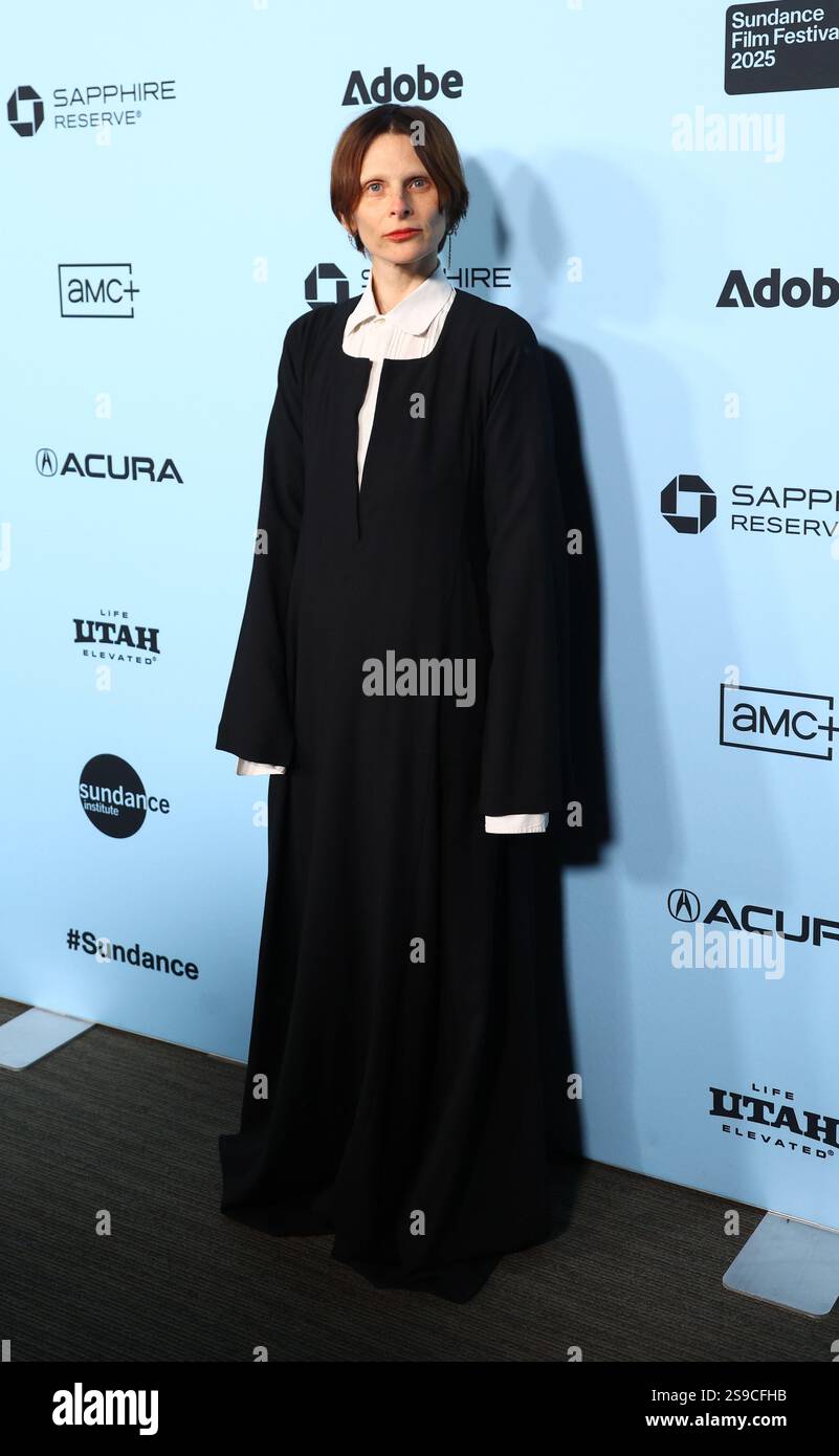 Amanda Kramer arriving to the “By Design” premiere during the 2025 ...