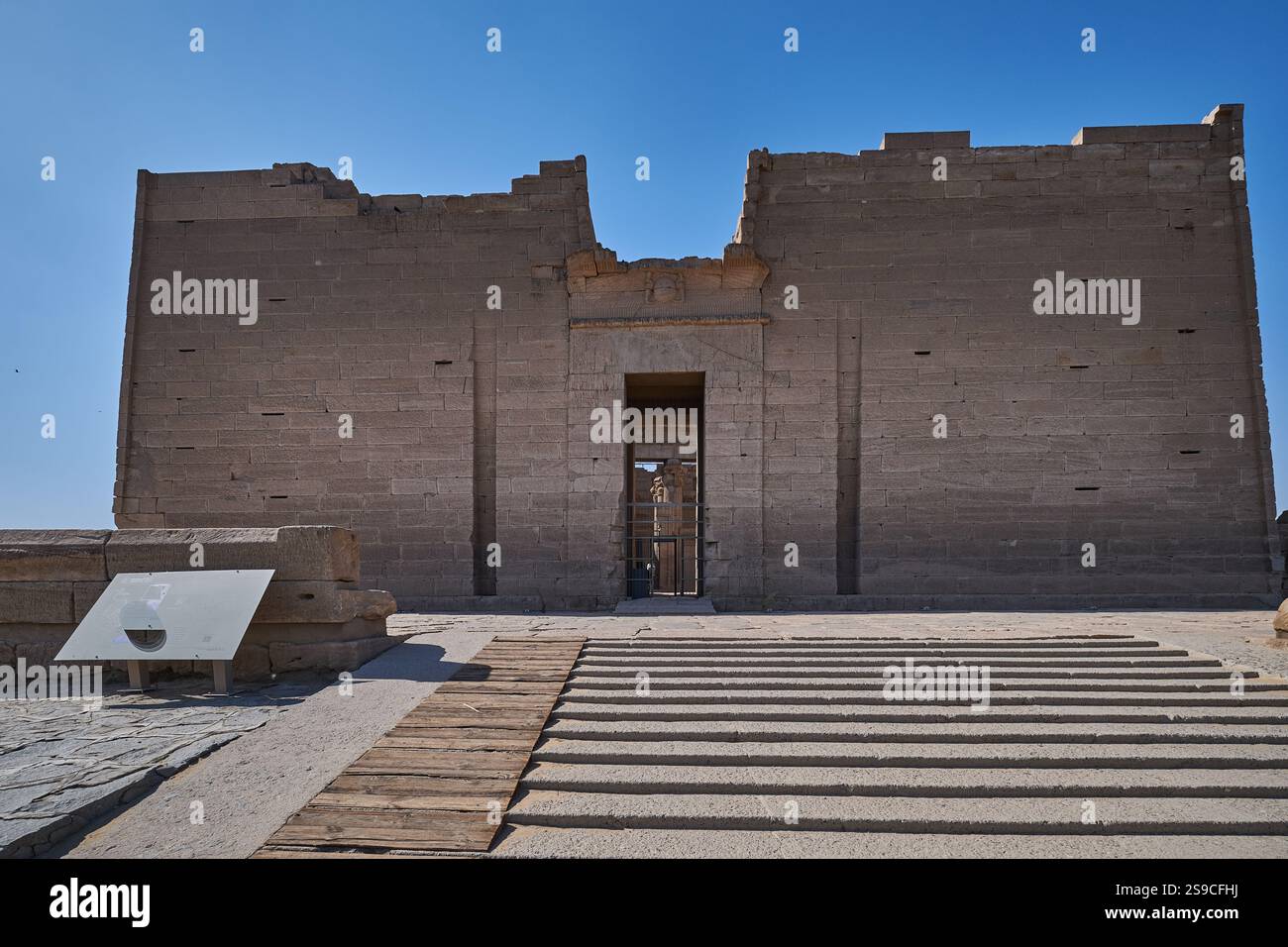 The Temple of Kalabsha an ancient Egyptian temple that was originally ...