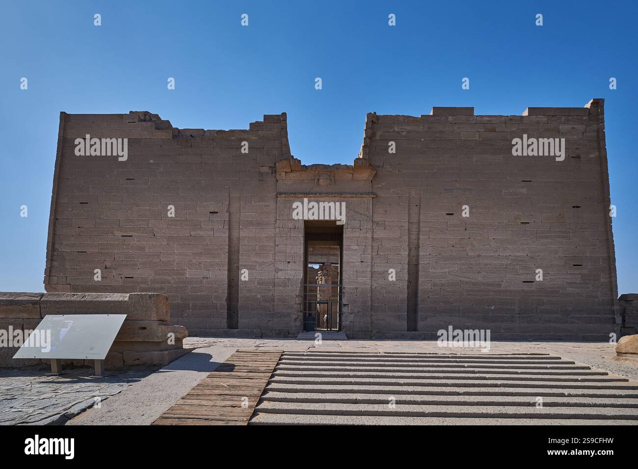 The Temple of Kalabsha an ancient Egyptian temple that was originally ...