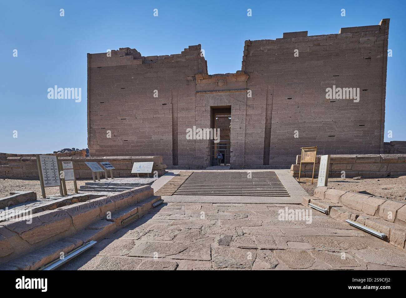 The Temple of Kalabsha an ancient Egyptian temple that was originally ...