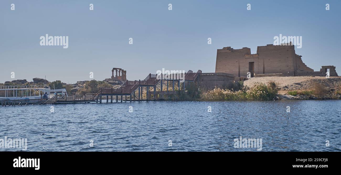 The Temple of Kalabsha an ancient Egyptian temple that was originally ...