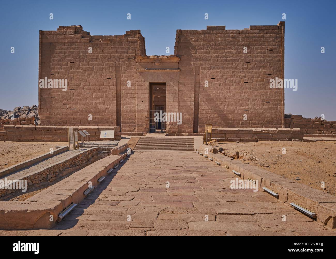 The Temple of Kalabsha an ancient Egyptian temple that was originally ...