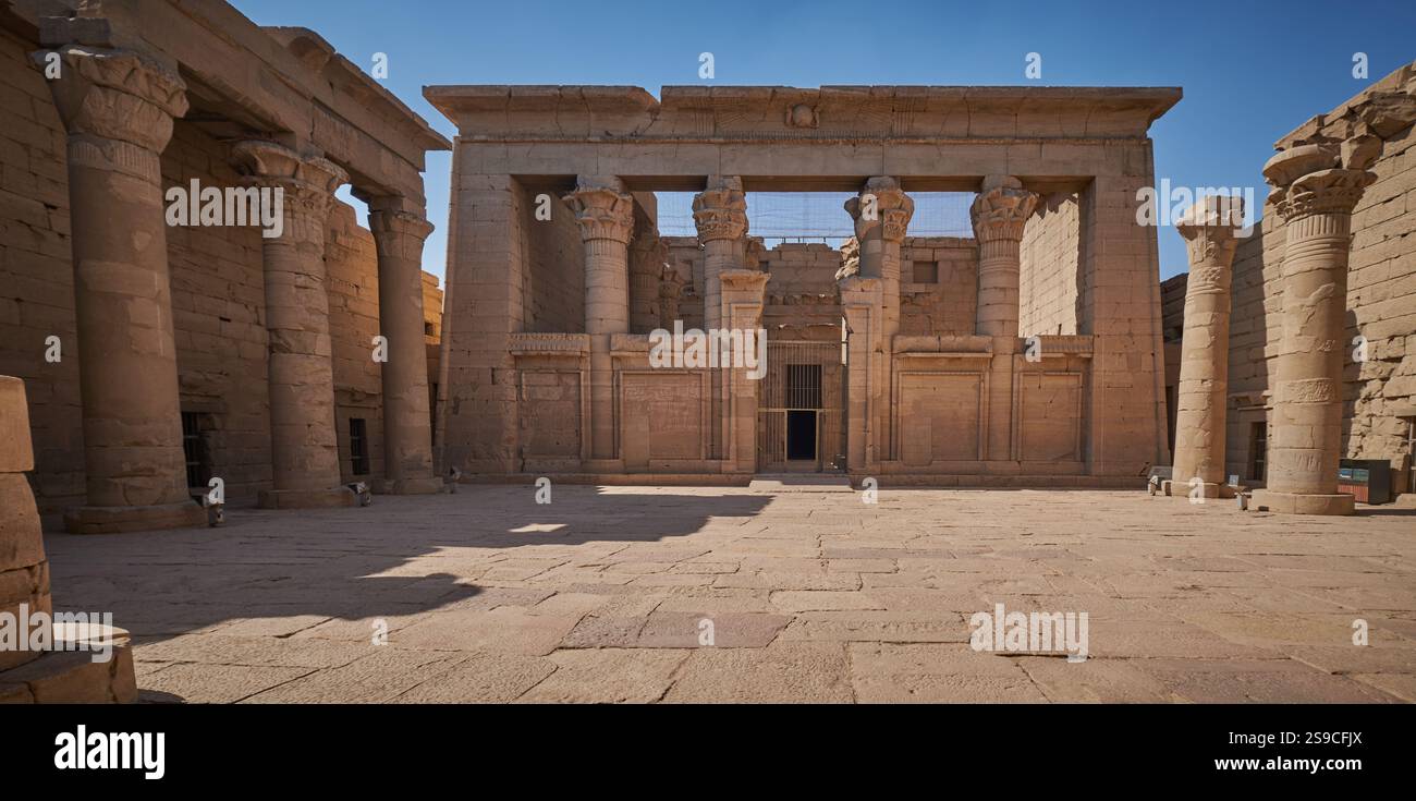 The Temple of Kalabsha an ancient Egyptian temple that was originally ...