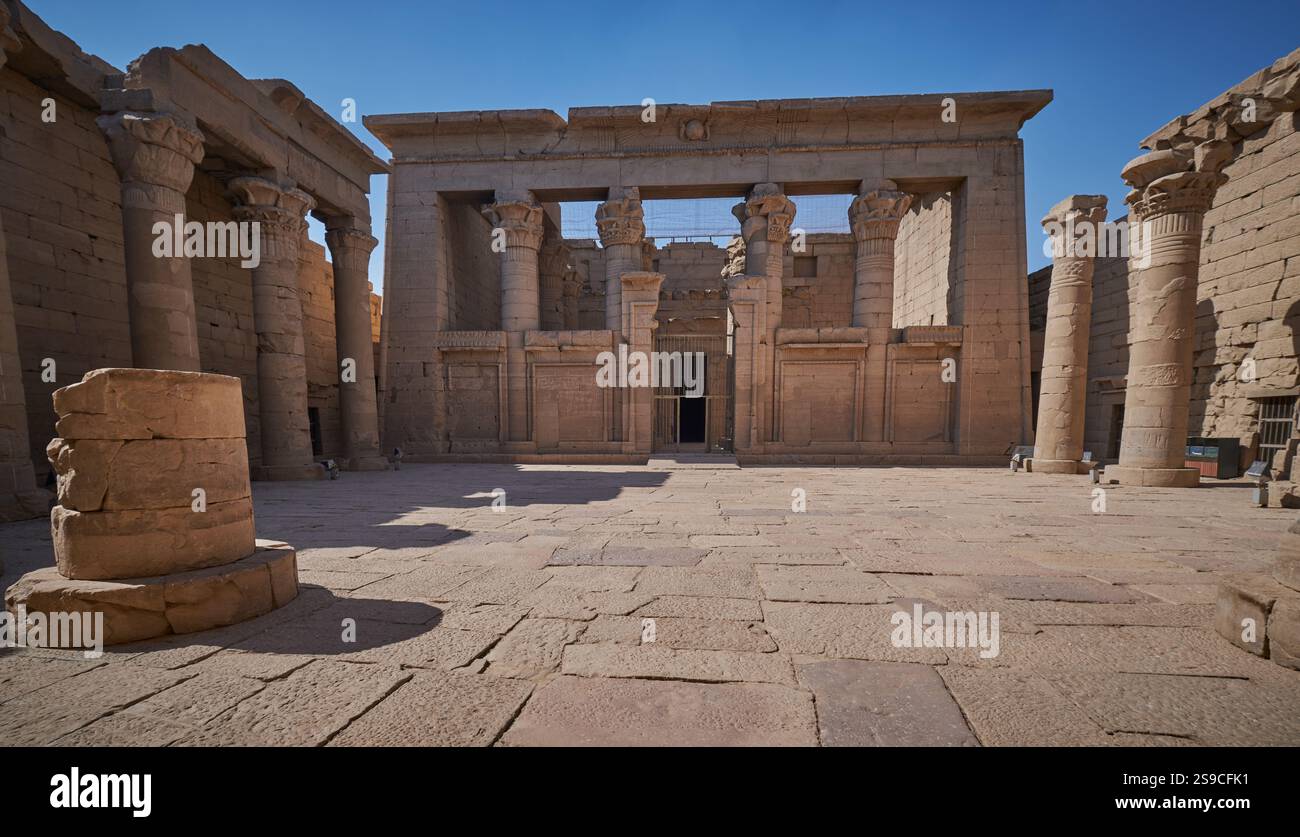 The Temple of Kalabsha an ancient Egyptian temple that was originally ...