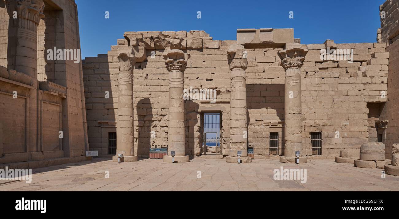 The Temple of Kalabsha an ancient Egyptian temple that was originally ...