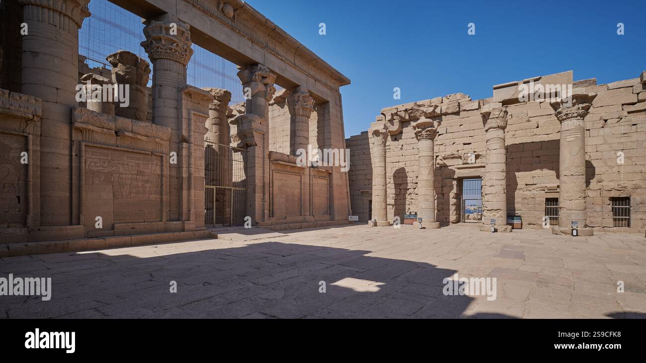 The Temple of Kalabsha an ancient Egyptian temple that was originally ...