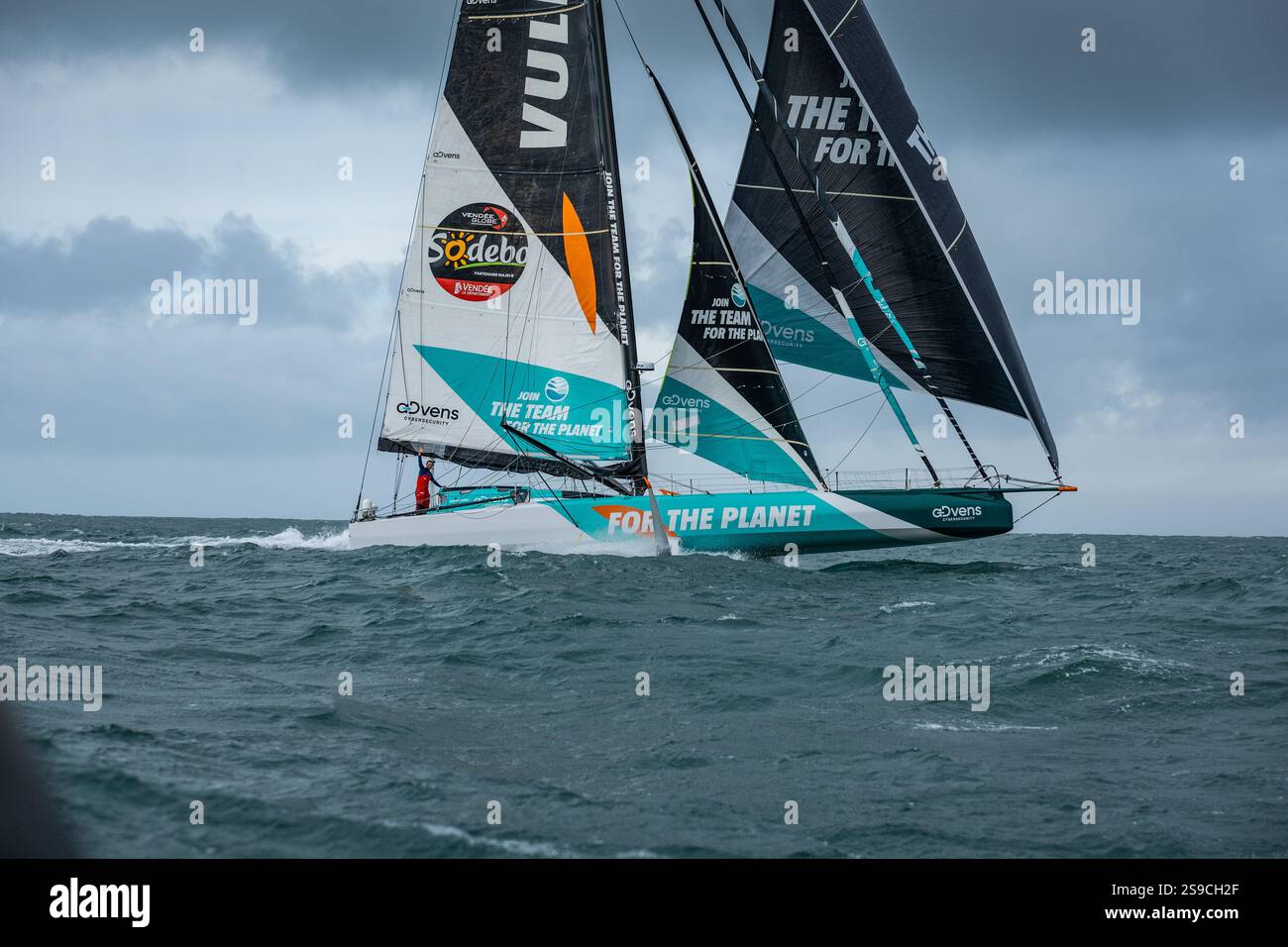 GOODCHILD Sam (gbr), Vulnerable, finishing the Vendee Globe 2024-2025 ...