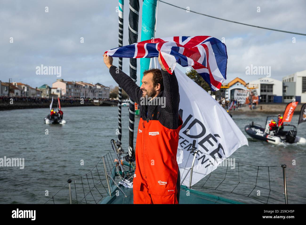 GOODCHILD Sam (gbr), Vulnerable, finishing the Vendee Globe 2024-2025 ...