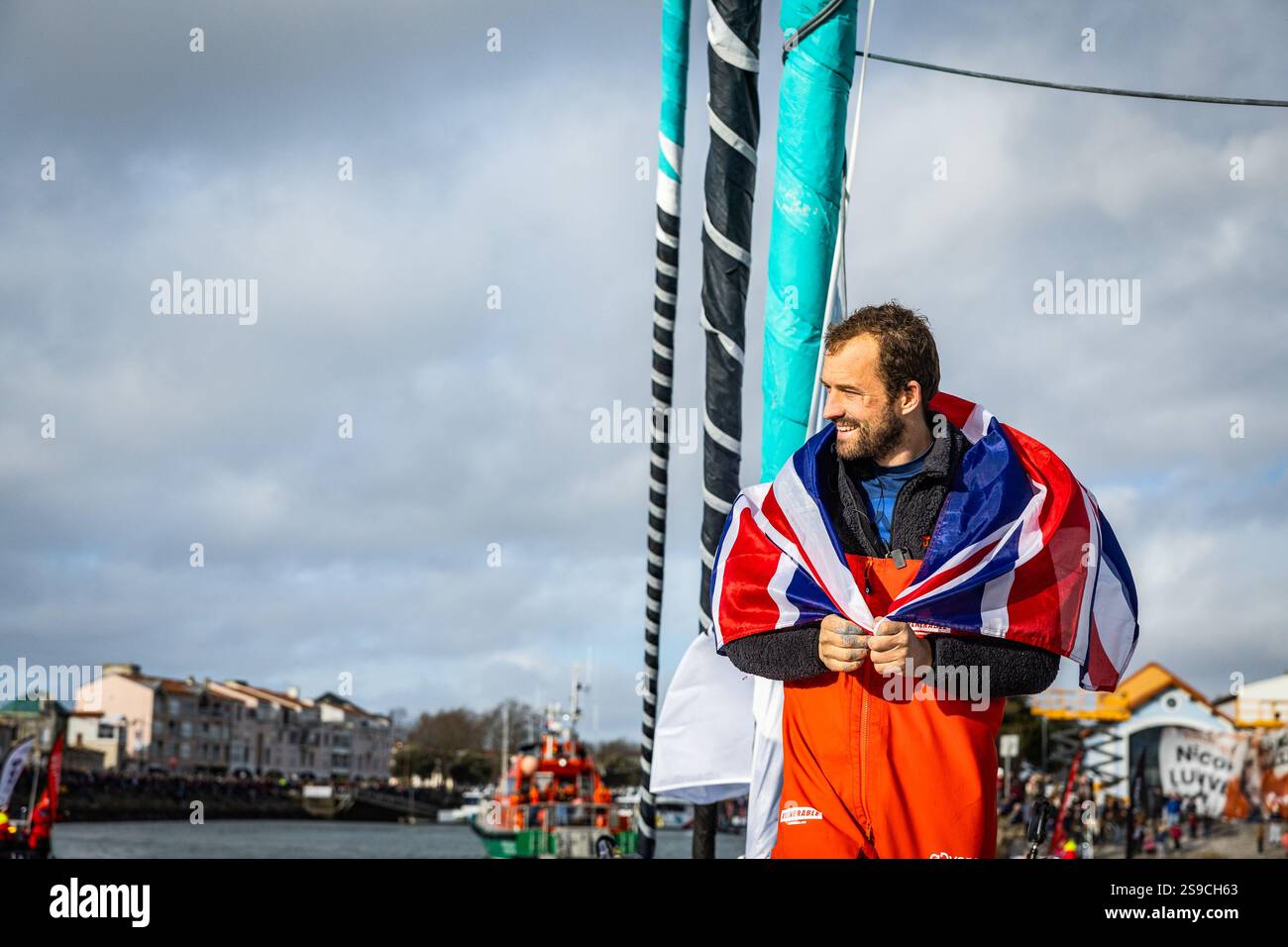 GOODCHILD Sam (gbr), Vulnerable, finishing the Vendee Globe 2024-2025 ...