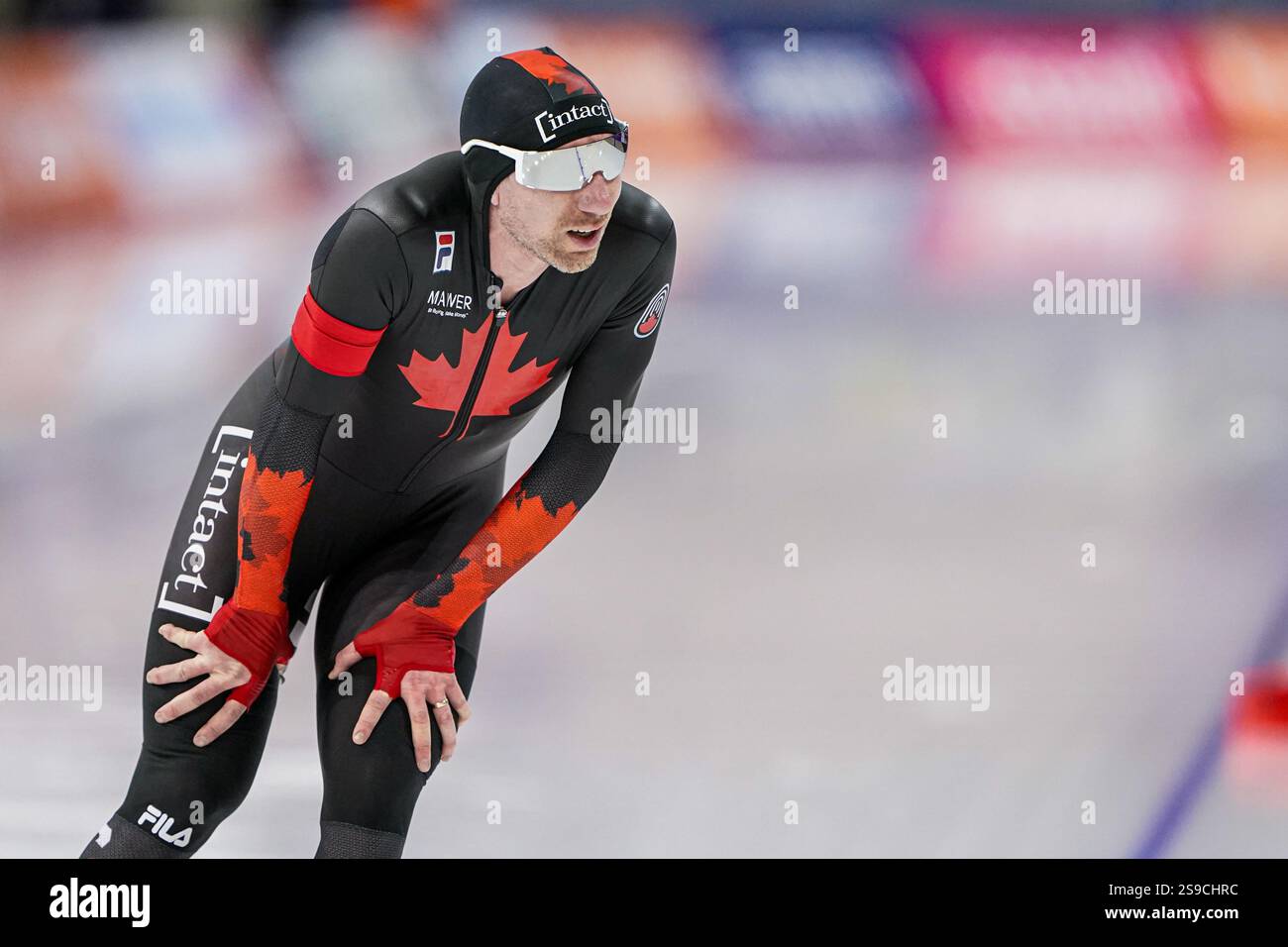 CALGARY, CANADA - JANUARY 25: Casey Dawson of United States of America ...
