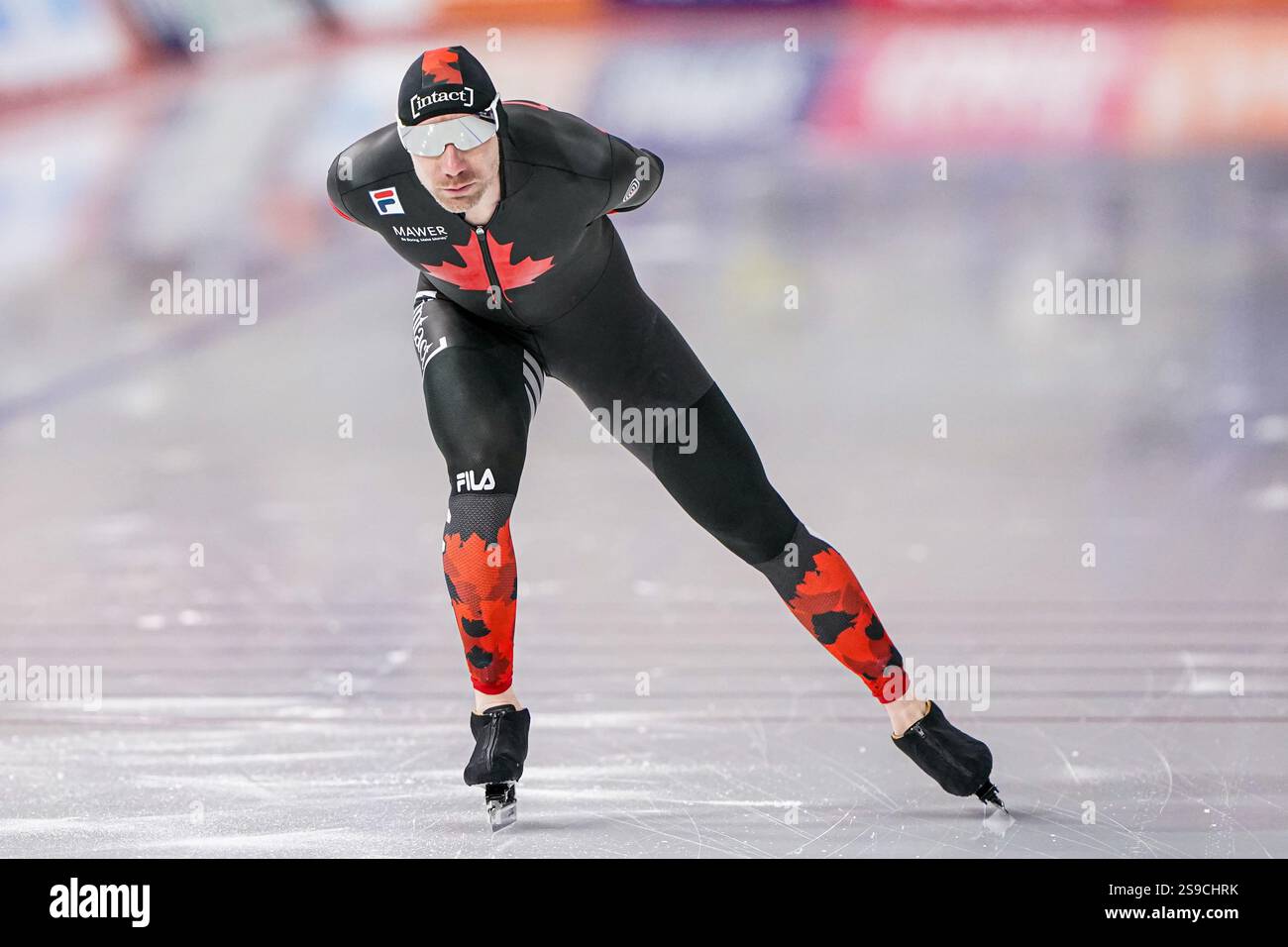 CALGARY, CANADA - JANUARY 25: Casey Dawson of United States of America ...