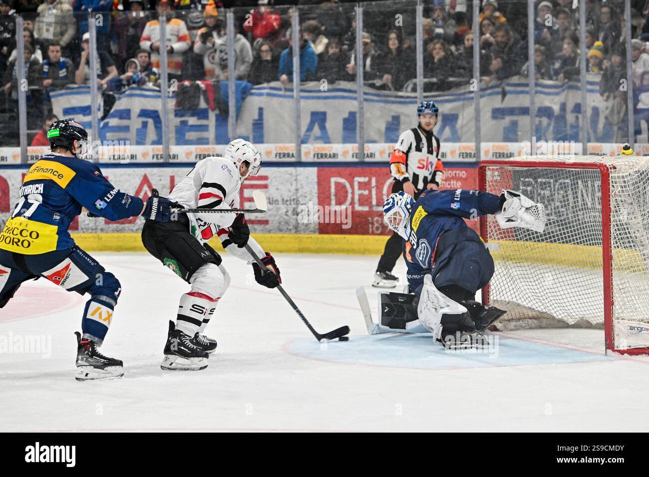 25/01/2025, Ambri, Gottardo Arena, NL: HC Ambri-Piotta - Lausanne HC ...