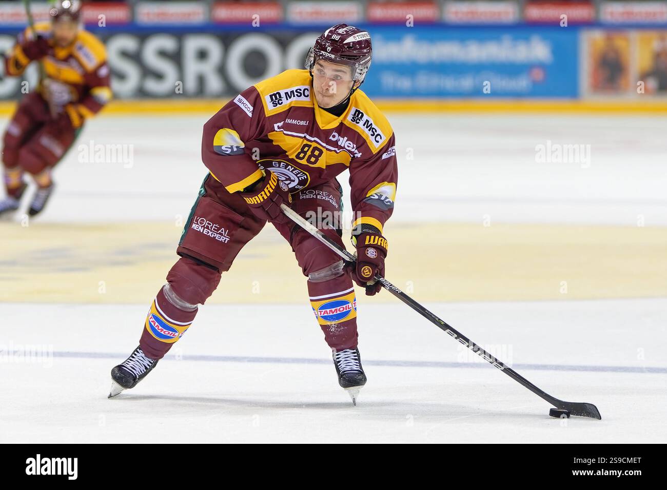 Geneva, Switzerland, January 25 2025 : Dmytro Timashov (88 Geneve ...