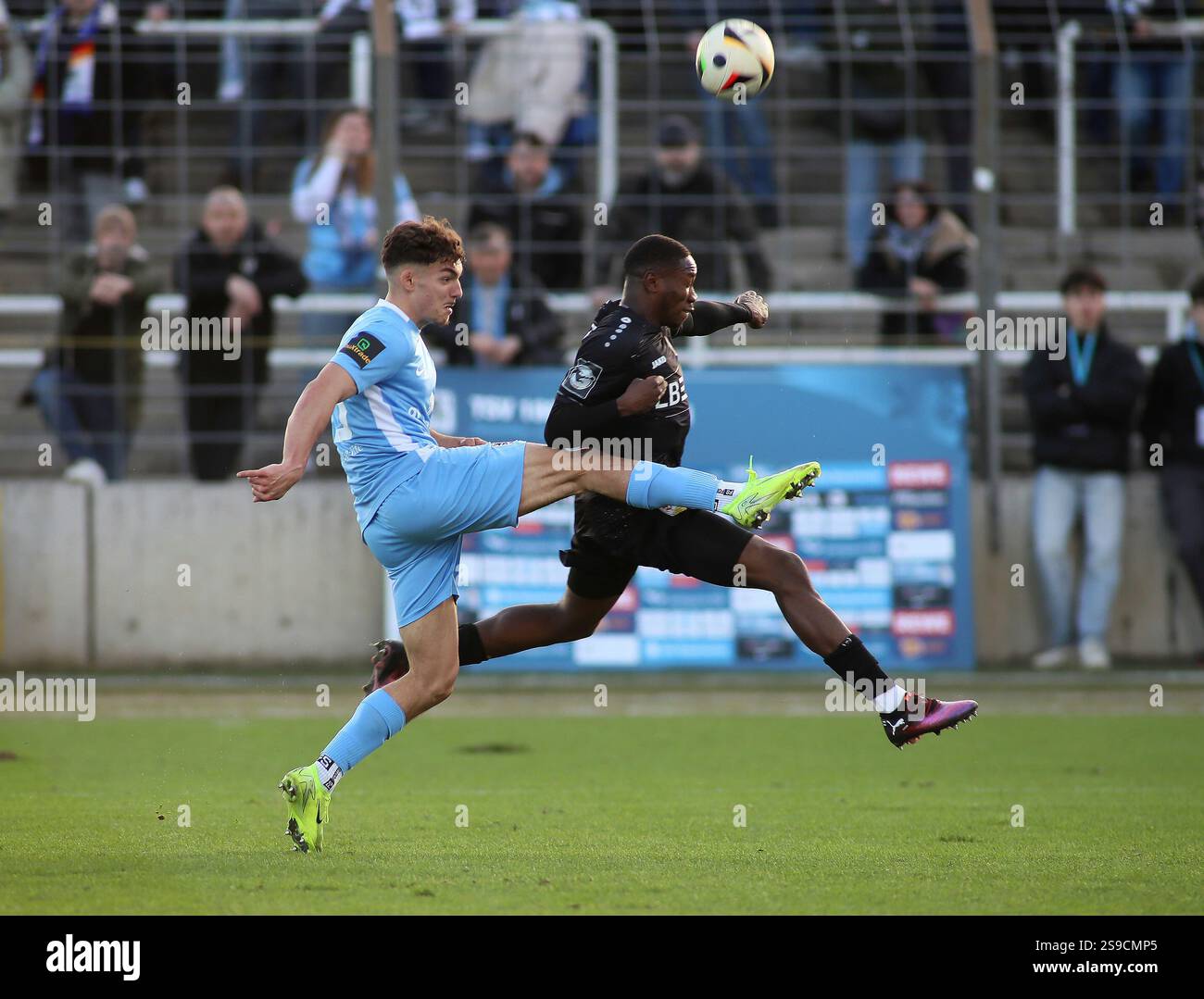 München, Deutschland, 25. Januar 2025 Fussball, Herren, 3.Liga, Saison ...