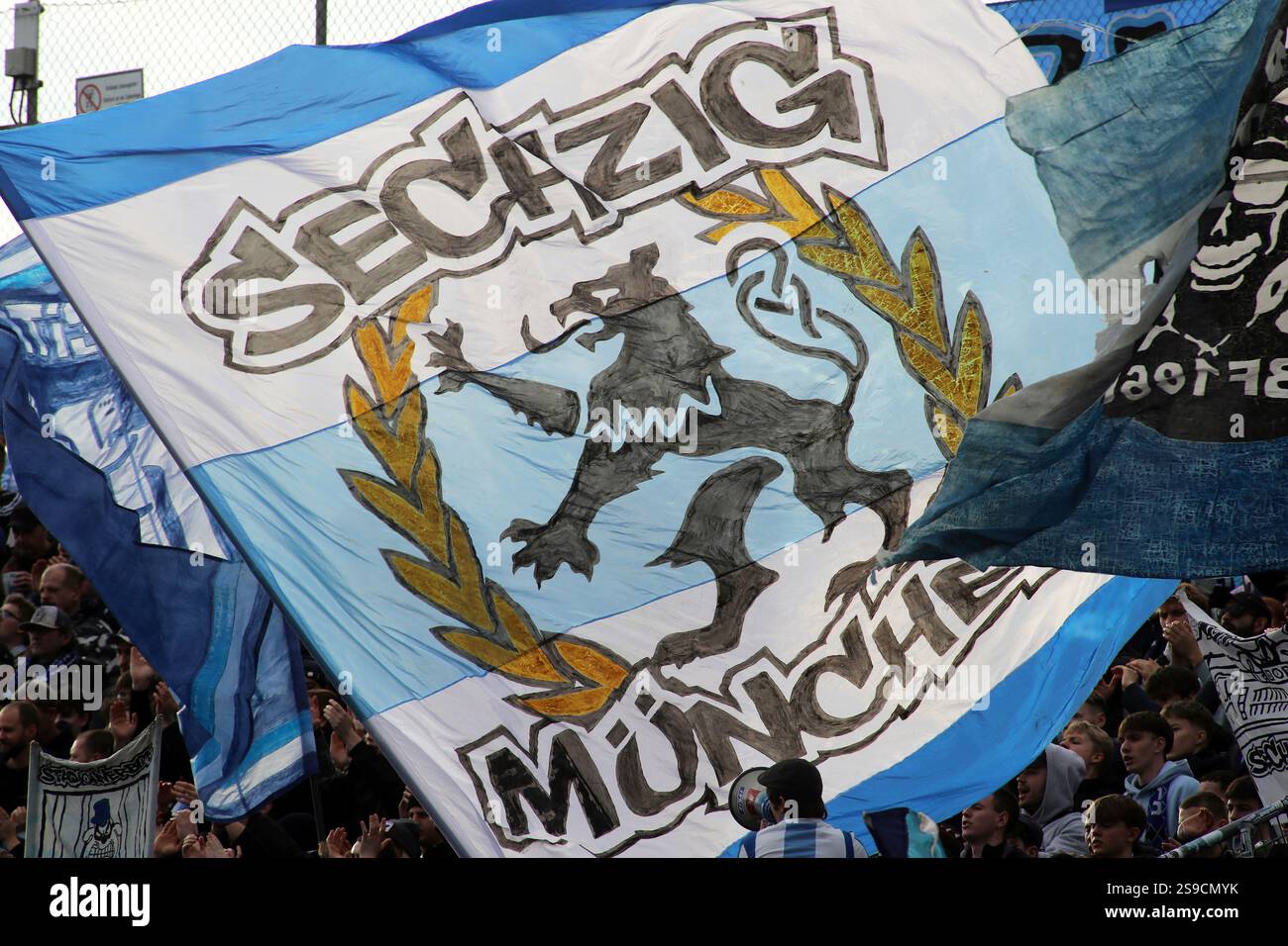 München, Deutschland, 25. Januar 2025 Fussball, Herren, 3.Liga, Saison ...