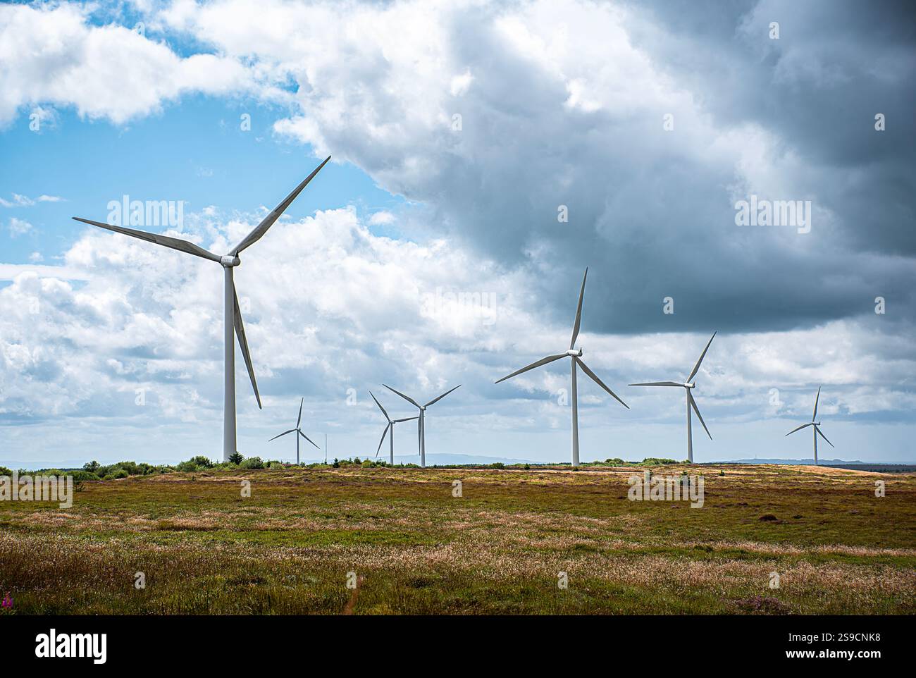 Landscape photography of wind turbines, windmills, wind power, power ...