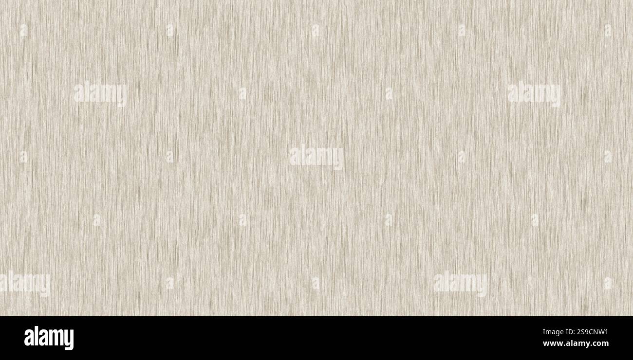 Ecru marled fabric woven effect seamless border background. Jute ...