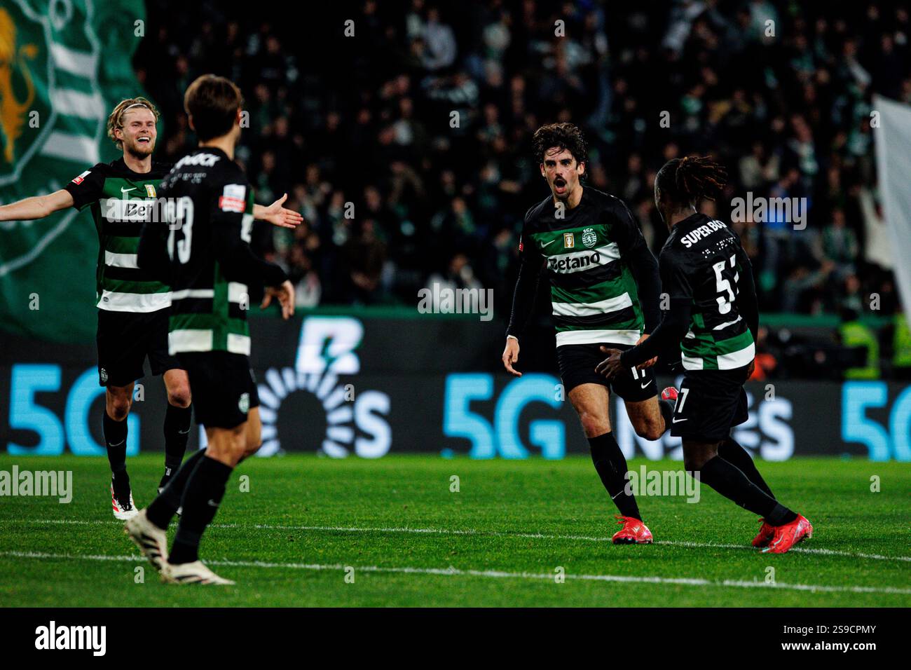 during the Liga Portugal Betclic match between Sporting CP and CD ...