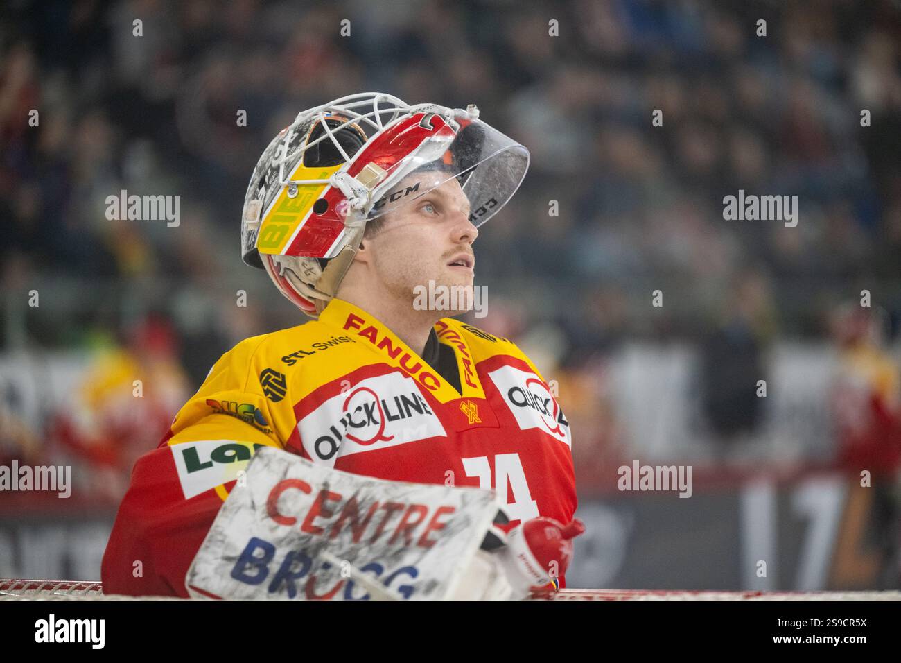 25/01/2025, Biel/Bienne, Tissot Arena, NL: EHC Biel-Bienne - Fribourg ...