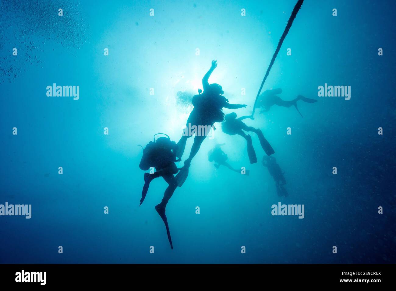 Decompression rope hi-res stock photography and images - Alamy