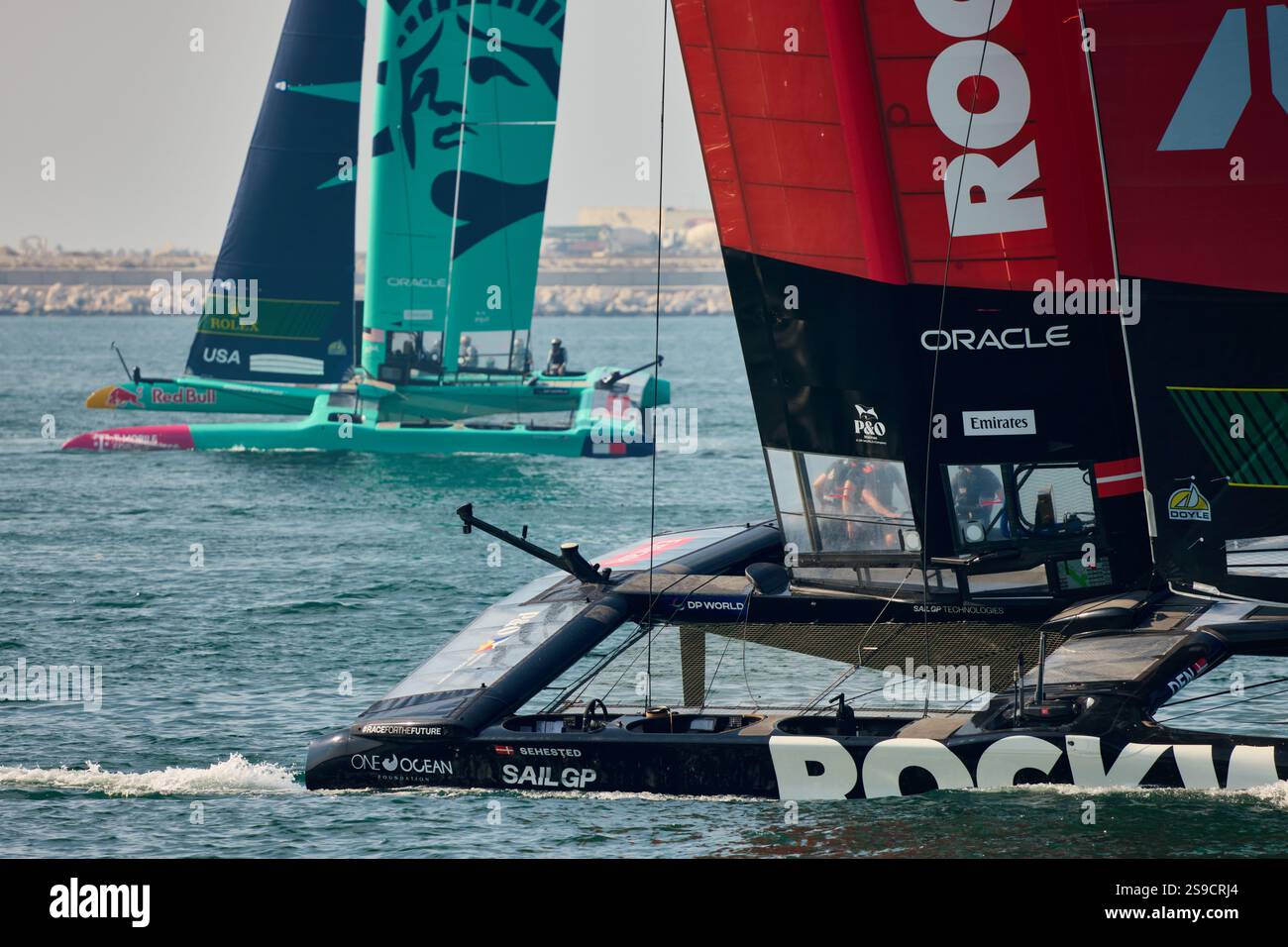 UAE, Dubai, 23 November 2024: Rolex Sail GP Grand Prix international ...