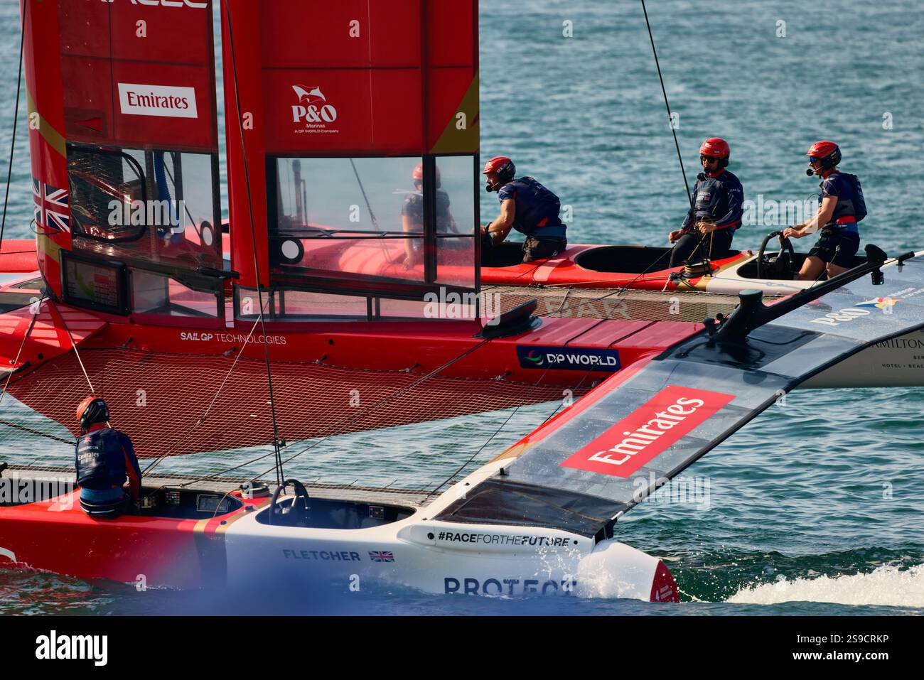 UAE, Dubai, 23 November 2024: Rolex Sail GP Grand Prix international ...
