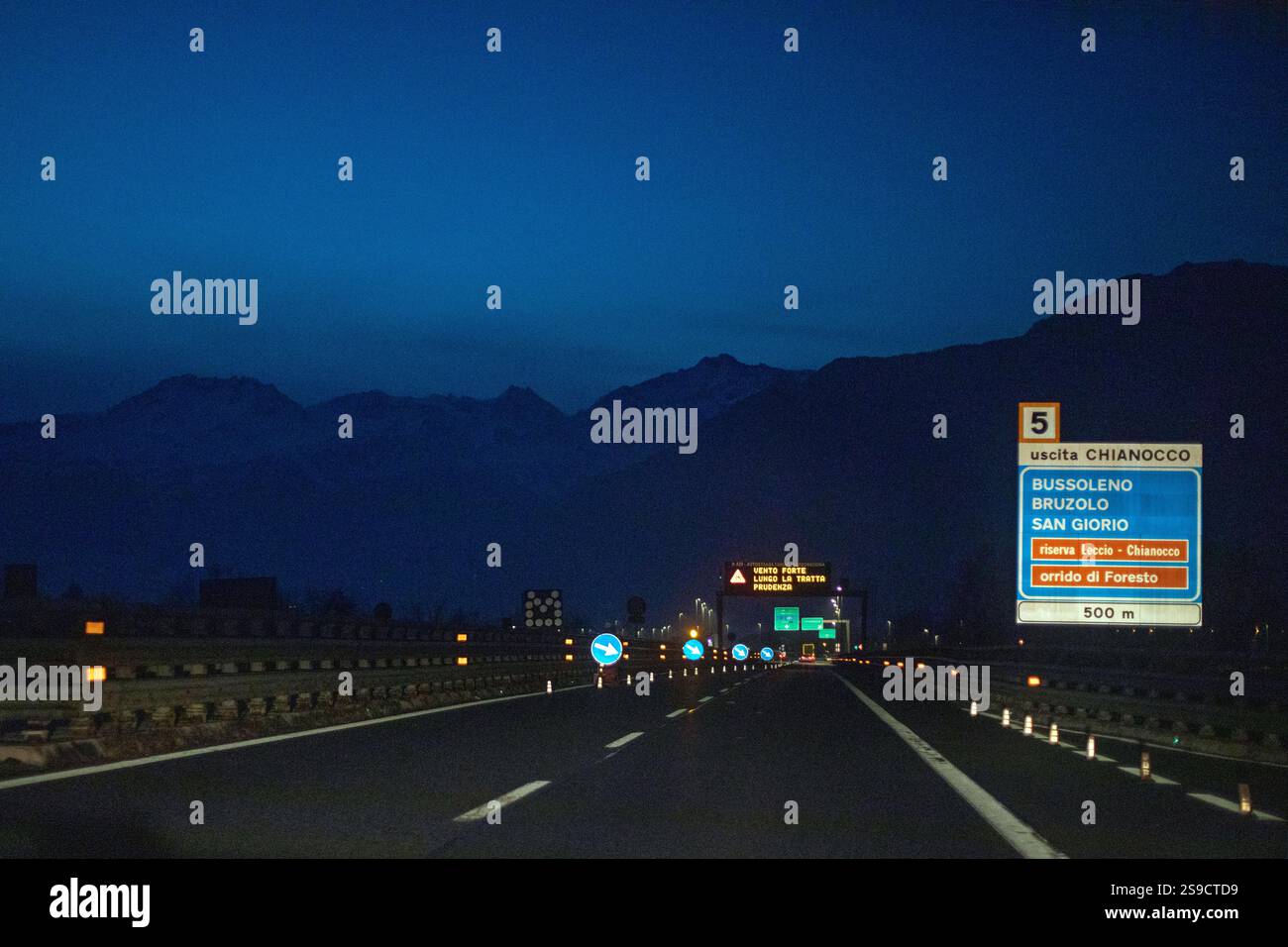 Alpine tollway navigation hi-res stock photography and images - Alamy