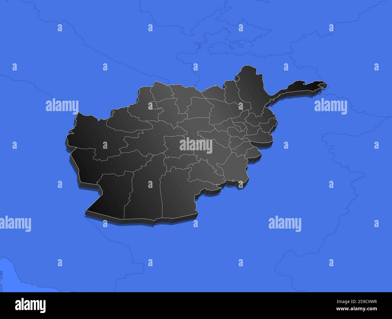 Maps of afghanistan Stock Vector Images - Alamy