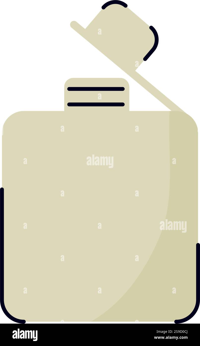 Fragrance bottle man Stock Vector Images - Alamy