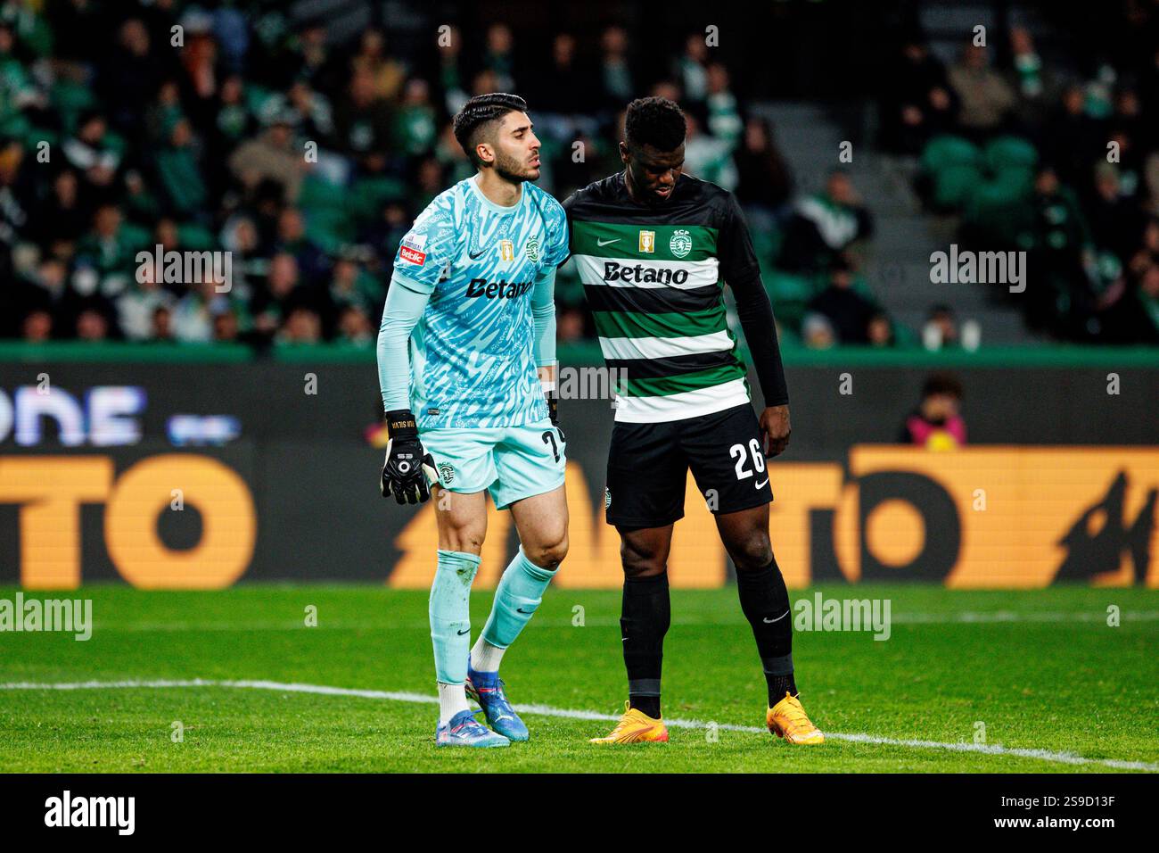during the Liga Portugal Betclic match between Sporting CP and CD ...