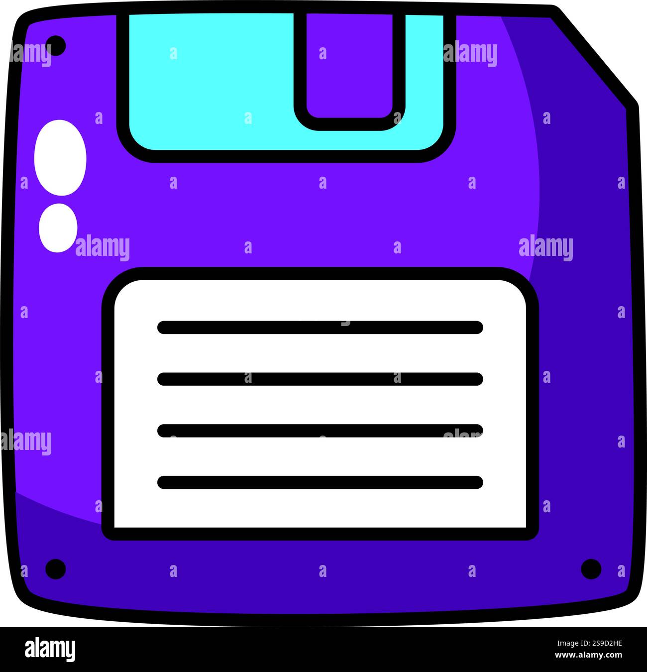 Floppy disk icon Stock Vector Image & Art - Alamy