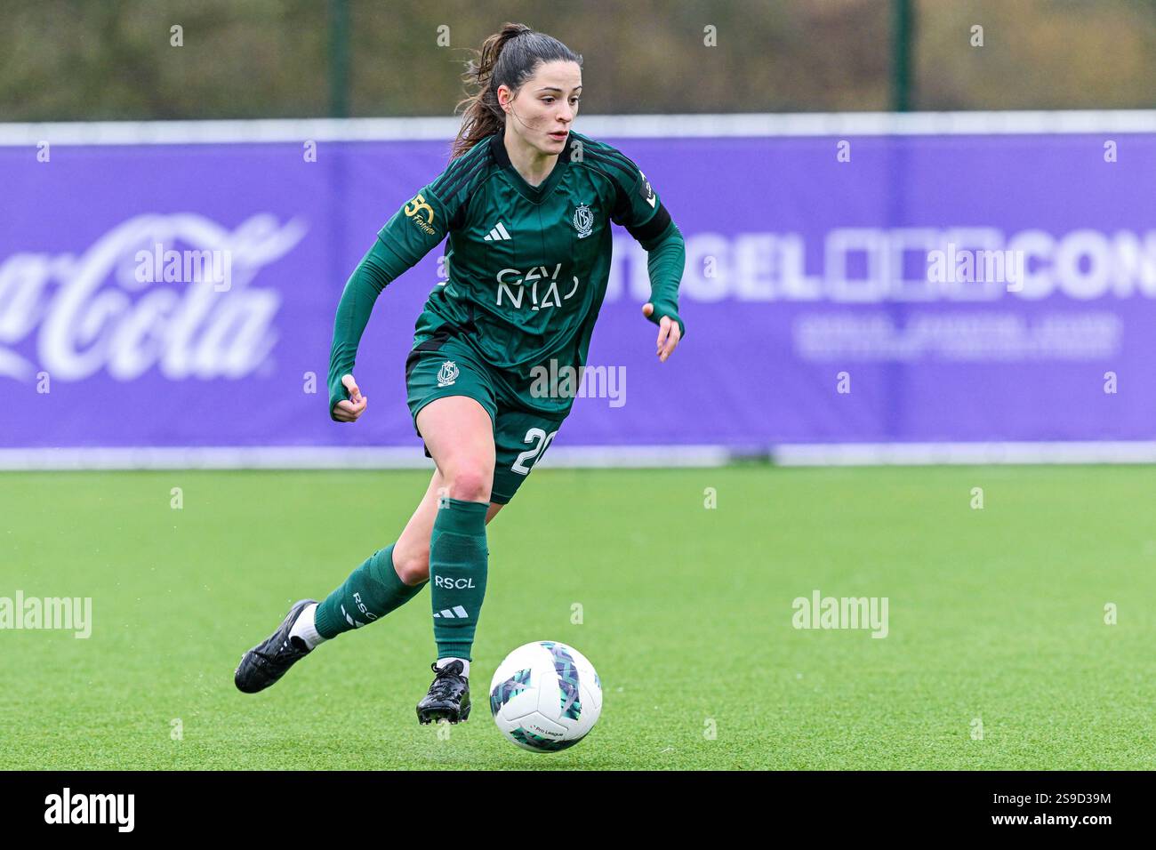 Constance Brackman (20) of Standard pictured during a female soccer ...