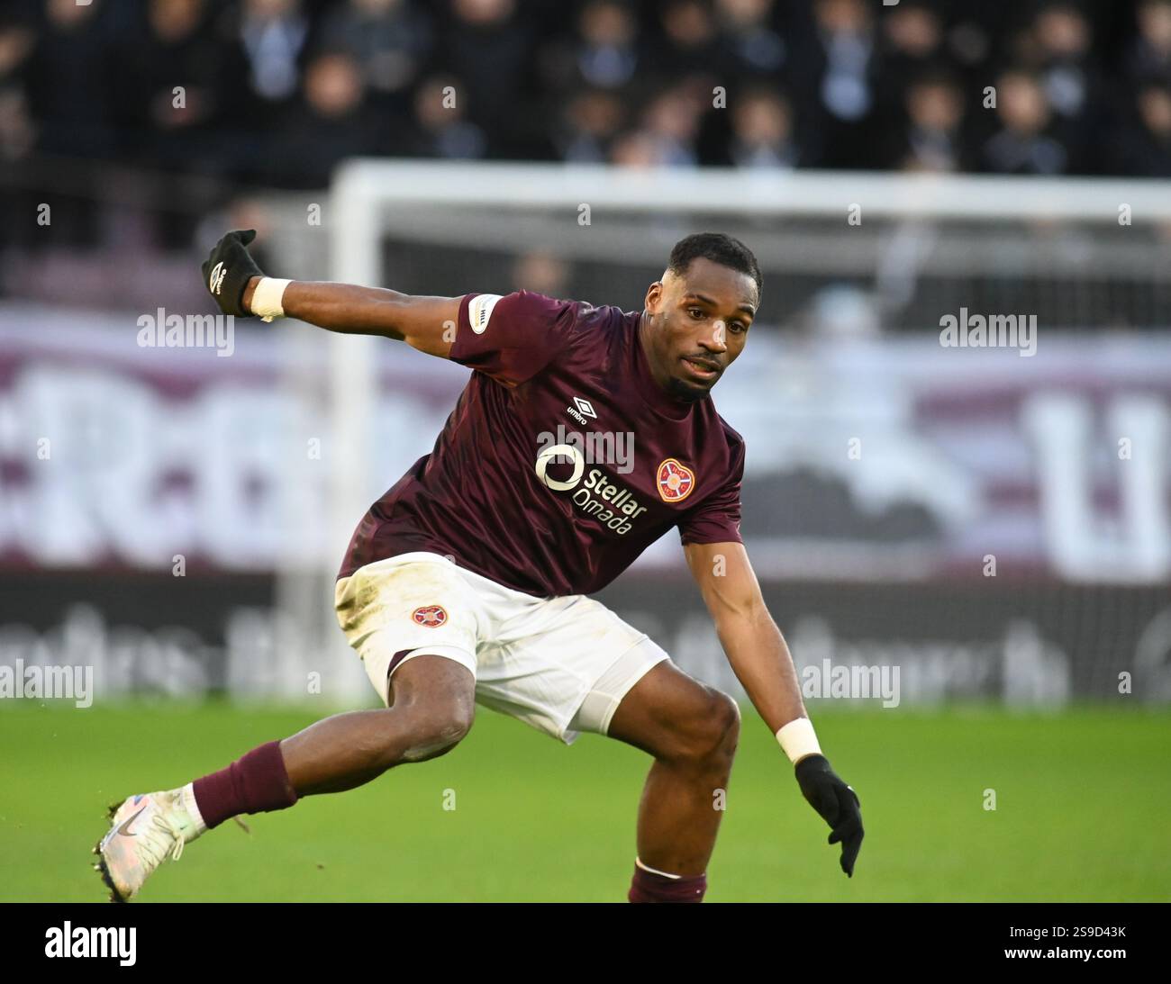 Tynecastle Park Edinburgh.Scotland.UK 25th Jan 25 William Hill ...
