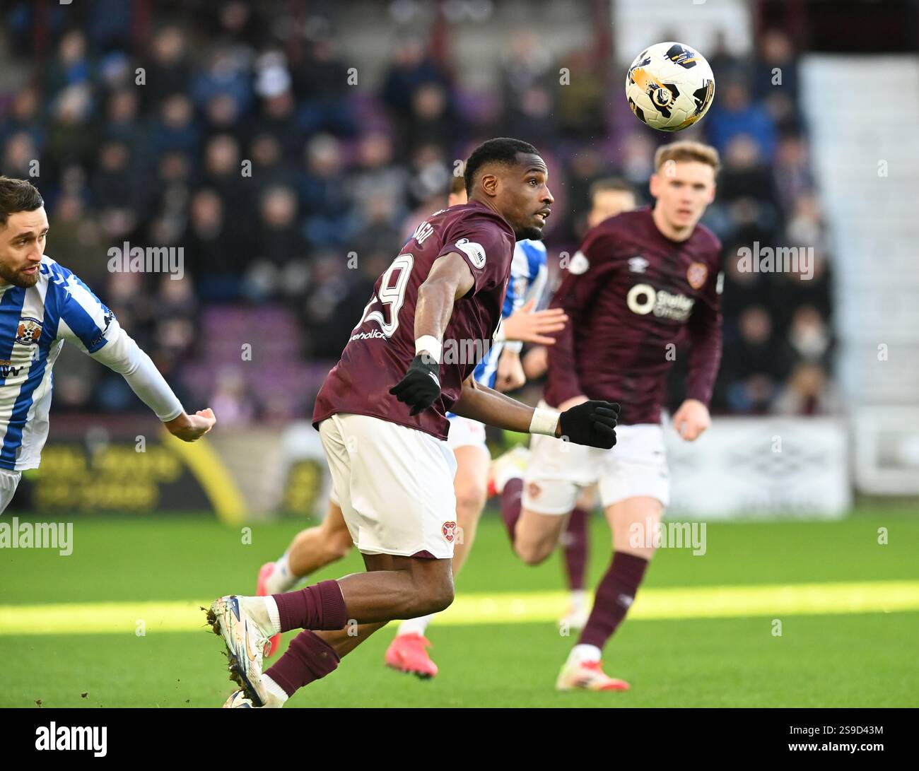 Tynecastle Park Edinburgh.Scotland.UK 25th Jan 25 William Hill ...