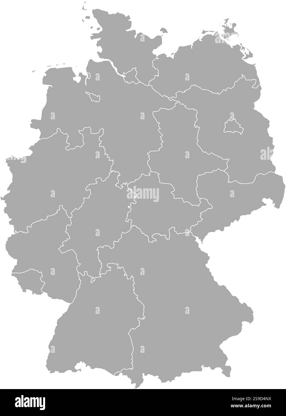 Germany provinces Black and White Stock Photos & Images - Alamy