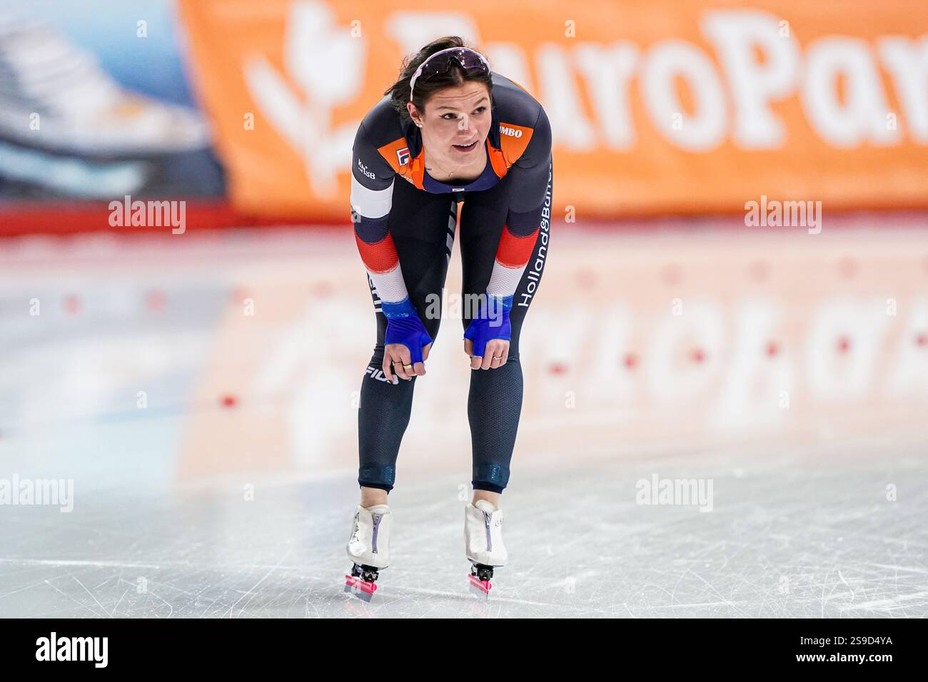 CALGARY, CANADA - JANUARY 25: Angel Daleman of Netherlands competing ...