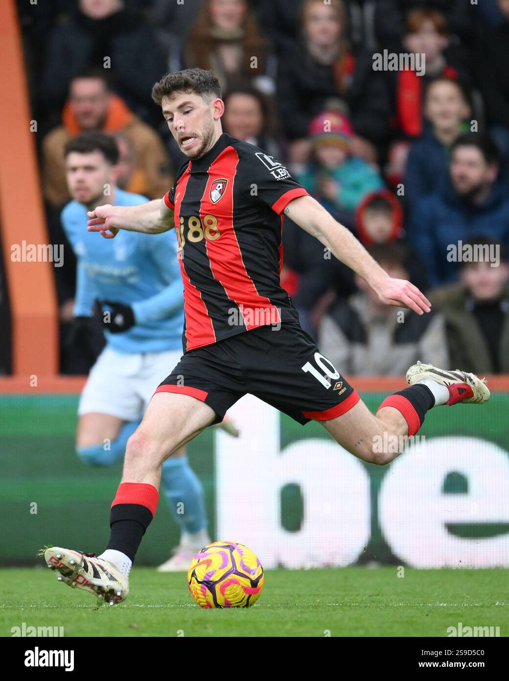 Ryan Christie of Bournemouth in action during the Premier League match ...
