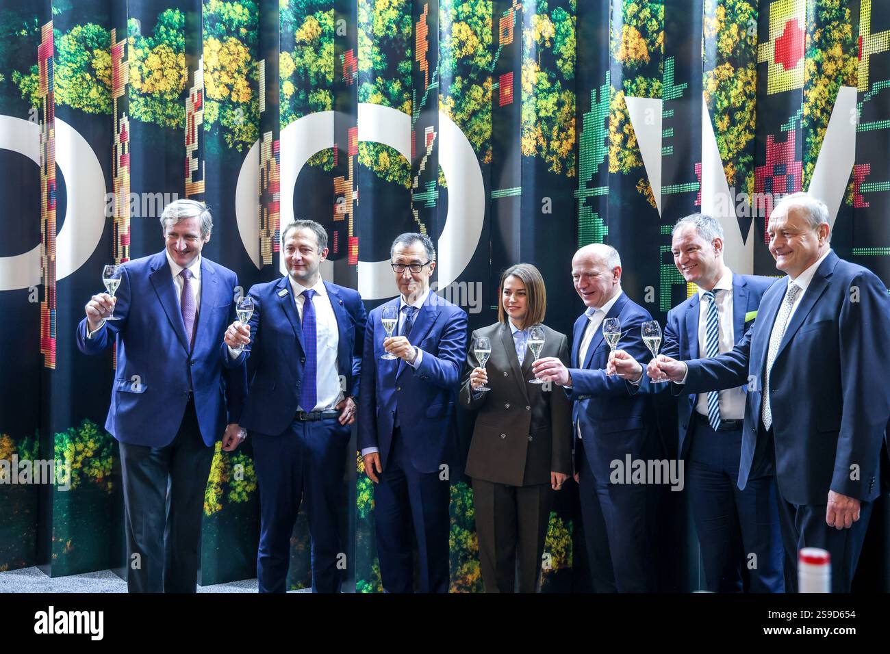 Intrnationale Grüne Woche 2025. Eröffnungsrundgang. Moldau. Mit Cem ...