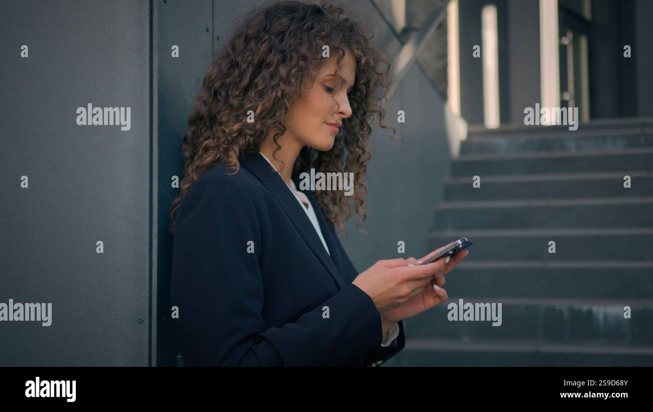 Caucasian businesswoman entrepreneur employer office manager ceo female ...