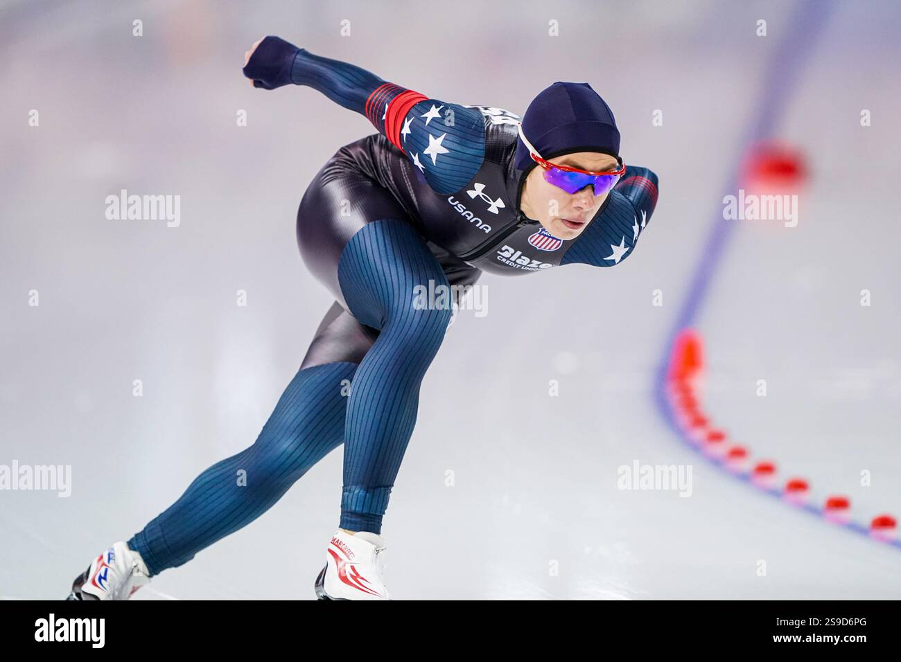 CALGARY, CANADA - JANUARY 25: Greta Myers of United States of America ...