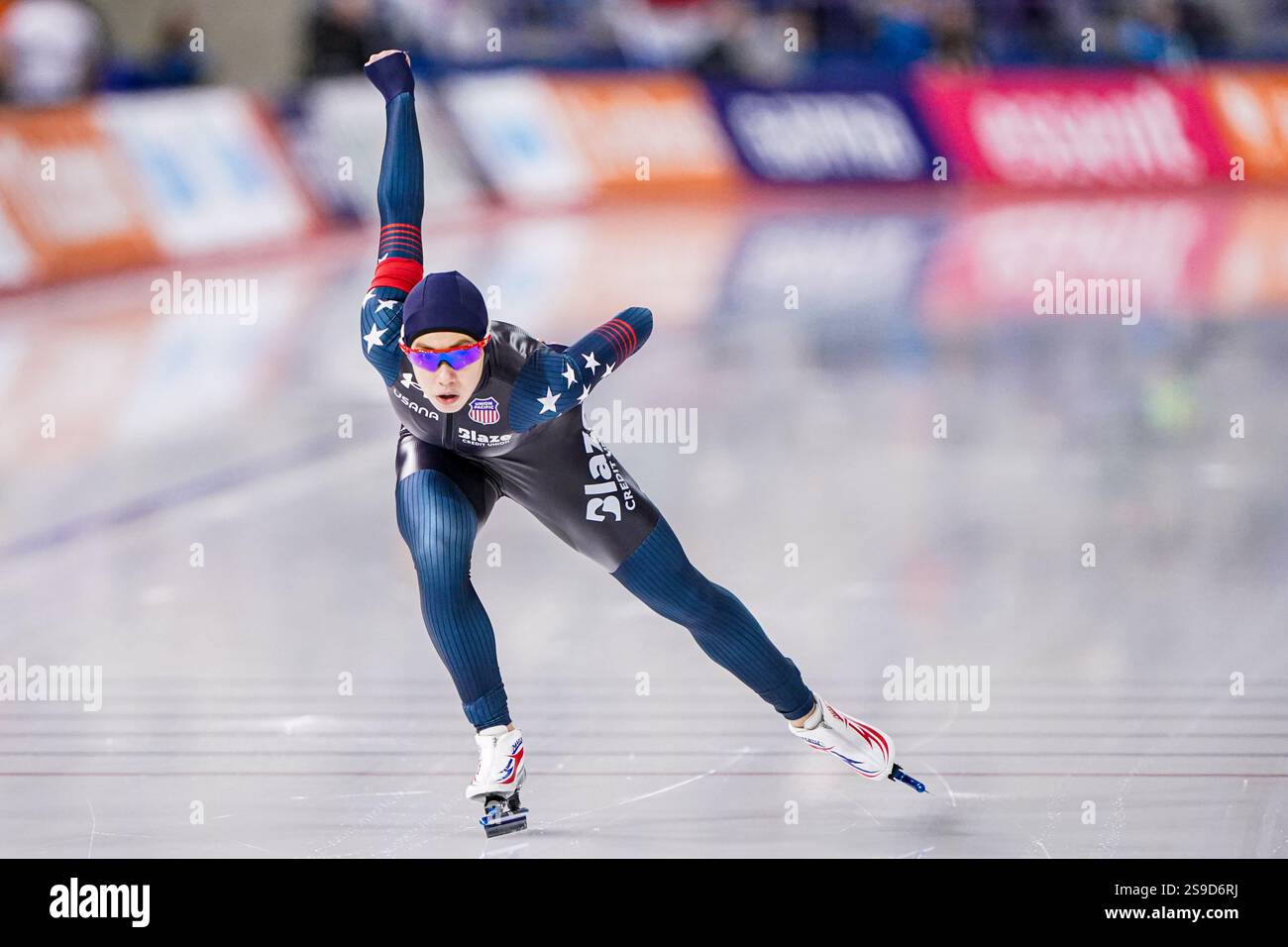 CALGARY, CANADA - JANUARY 25: Greta Myers of United States of America ...