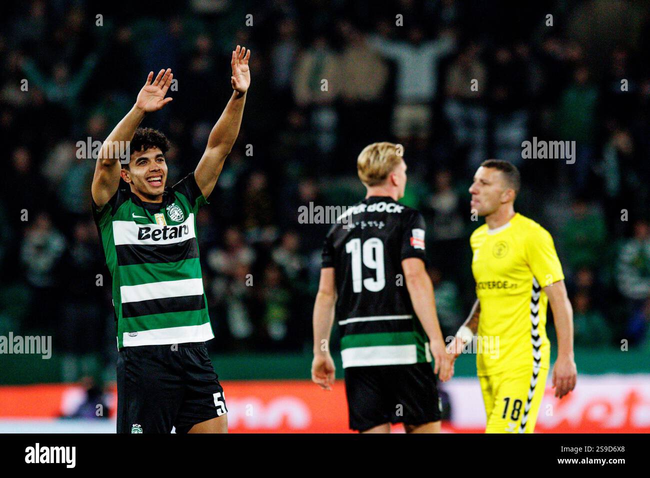 during the Liga Portugal Betclic match between Sporting CP and CD ...