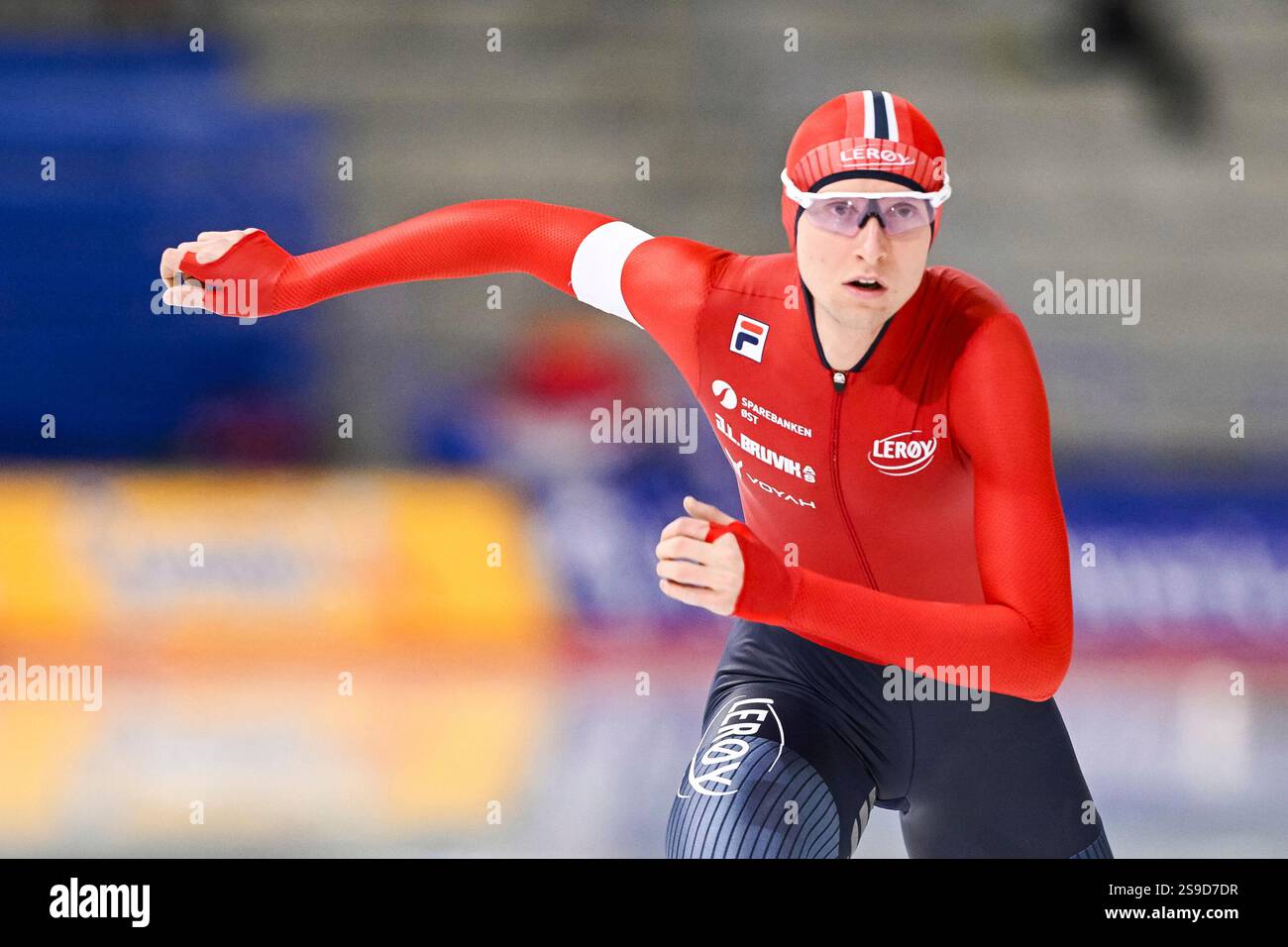 CALGARY, AB, CANADA - JANUARY 25: Sander Eitrem (NOR) races during the ...
