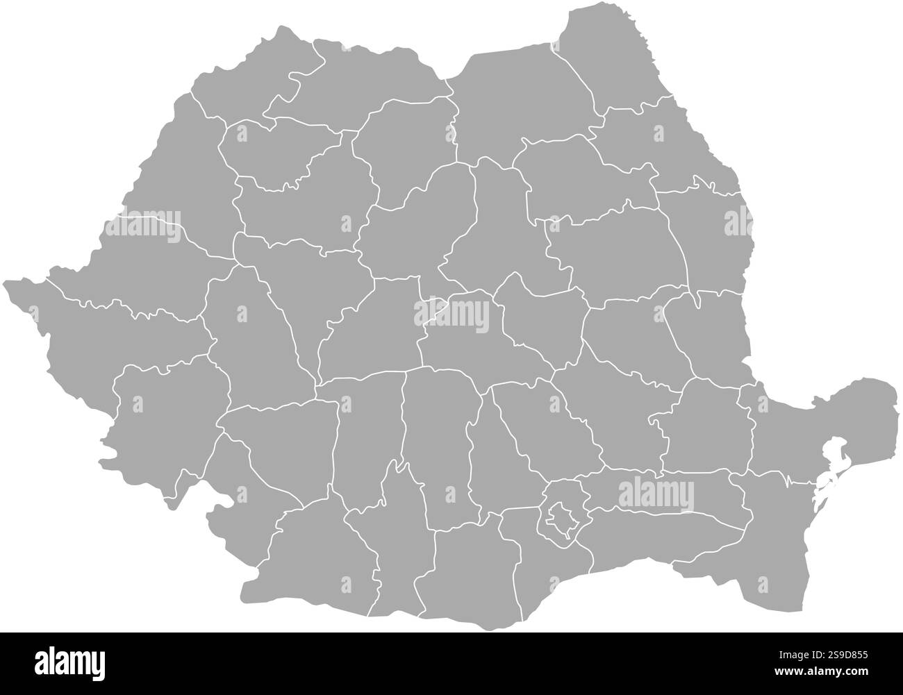 Romania maps Black and White Stock Photos & Images - Alamy