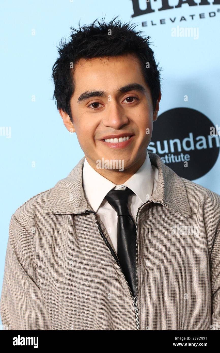 Gilberto Ortiz at arrivals for ATROPIA Premiere at the Sundance Film Festival 2025, Eccles ...