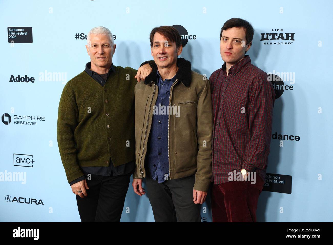David Seigel, Scott McGehee, Mike Spreter at arrivals for ATROPIA Premiere at the Sundance Film ...