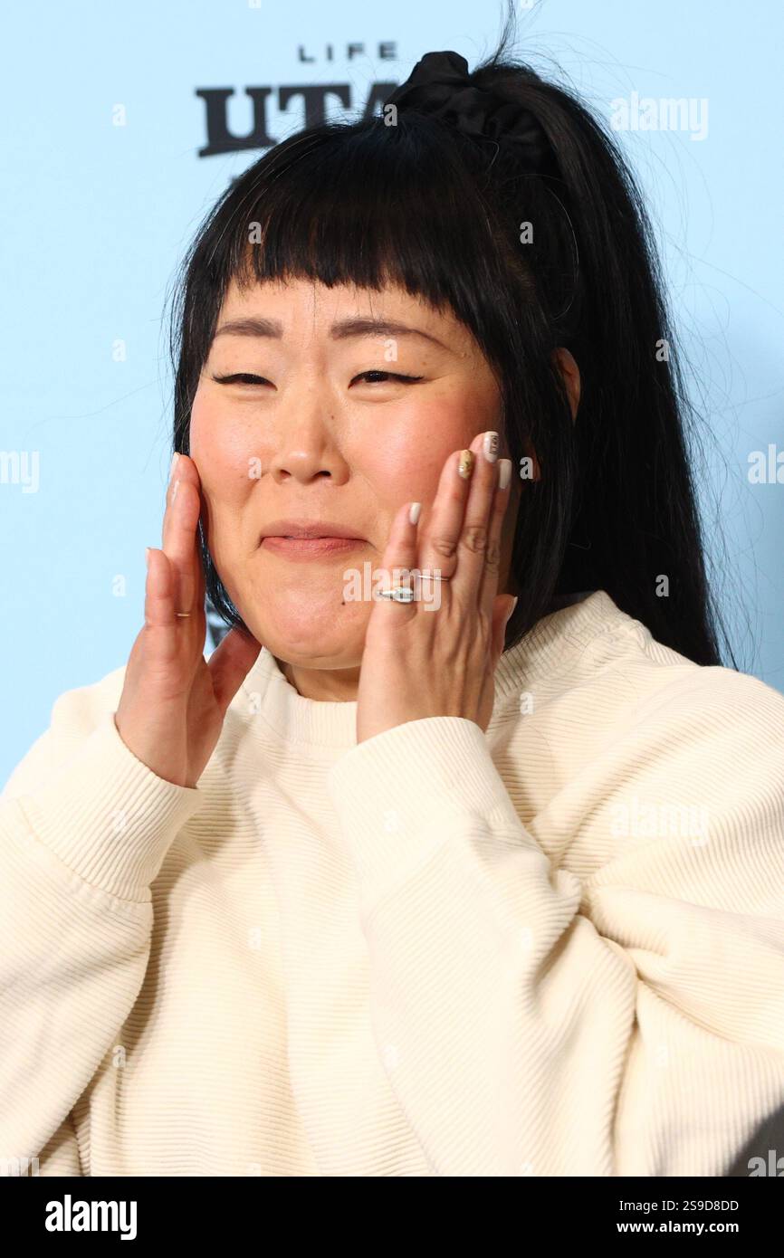 Lana Kim at arrivals for ATROPIA Premiere at the Sundance Film Festival ...