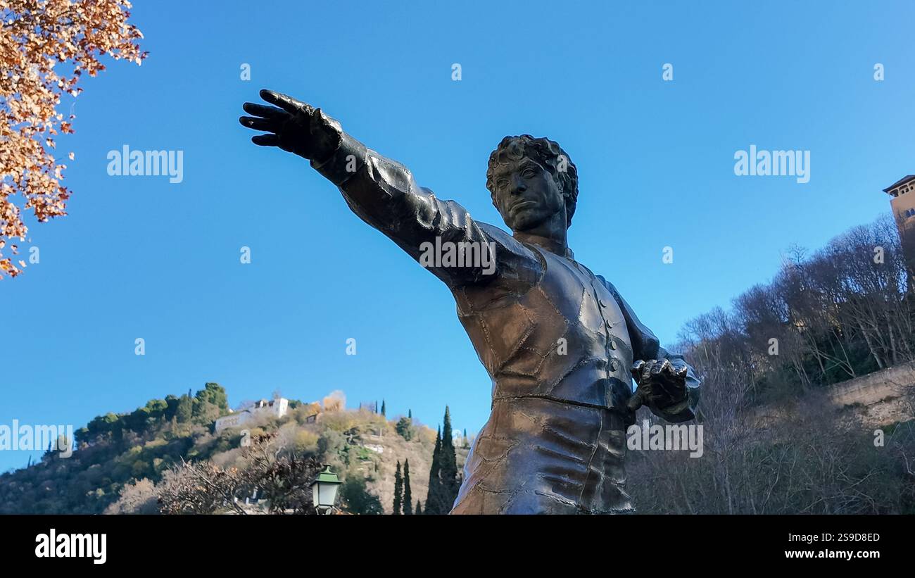 Mario Maya Monument or Monumento a Mario Maya, Carrera del Darro ...
