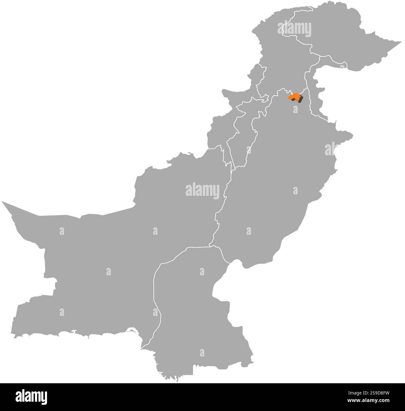 Islamabad pakistan maps cartography geography hi-res stock photography ...